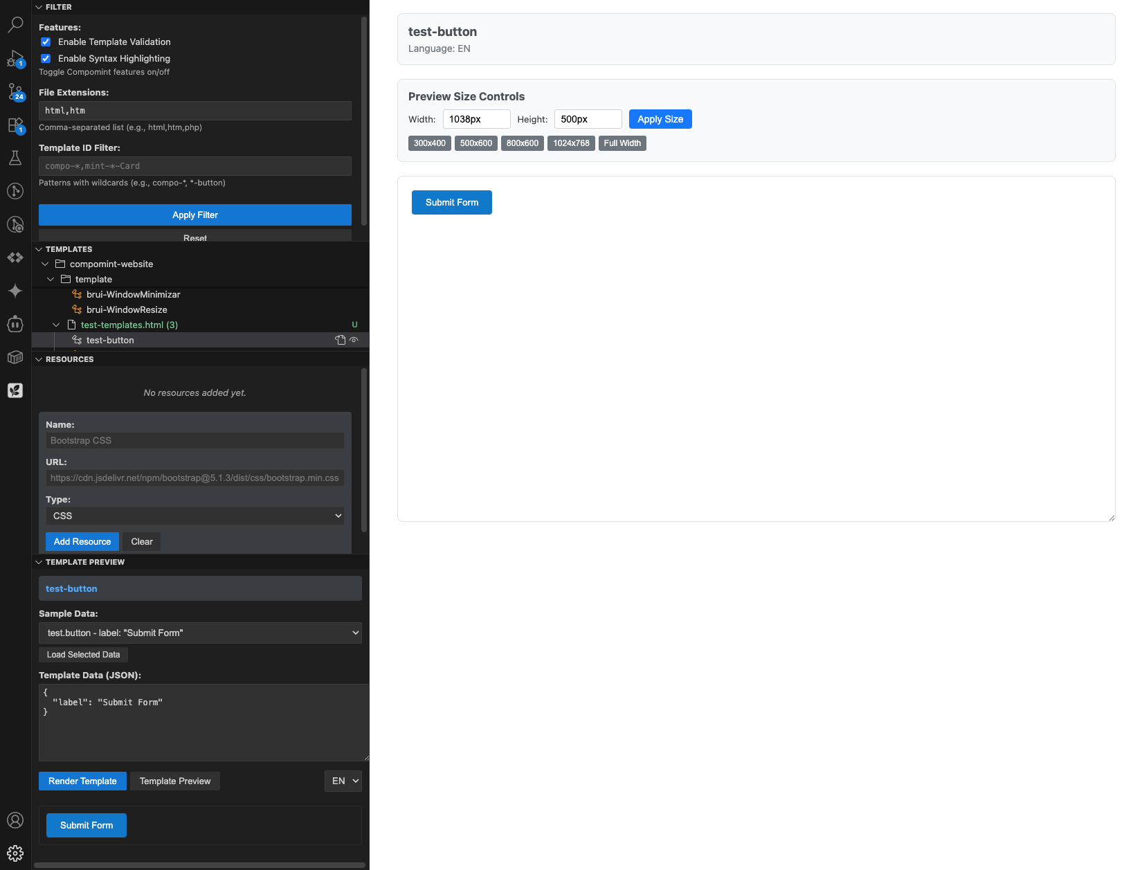 Compomint - Lightweight Component Engine